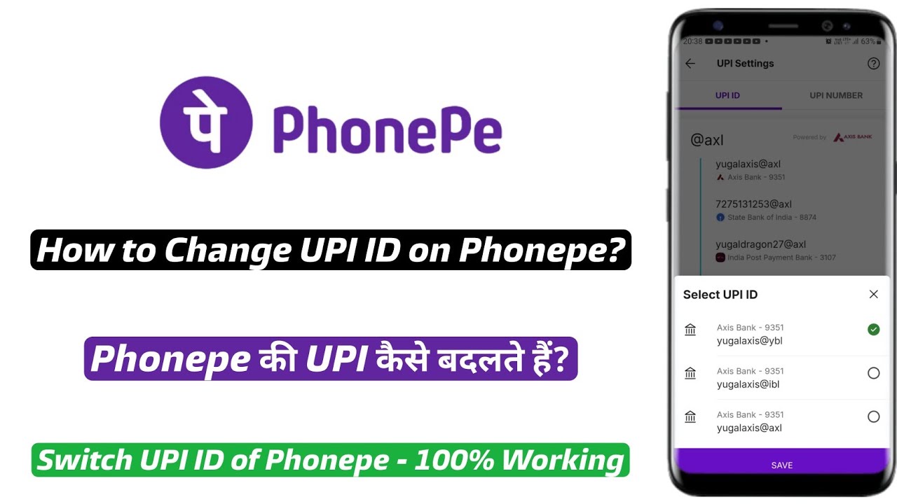 How to Change Your UPI ID on Phonepe | Phonepe ki upi id kaise badlen ...