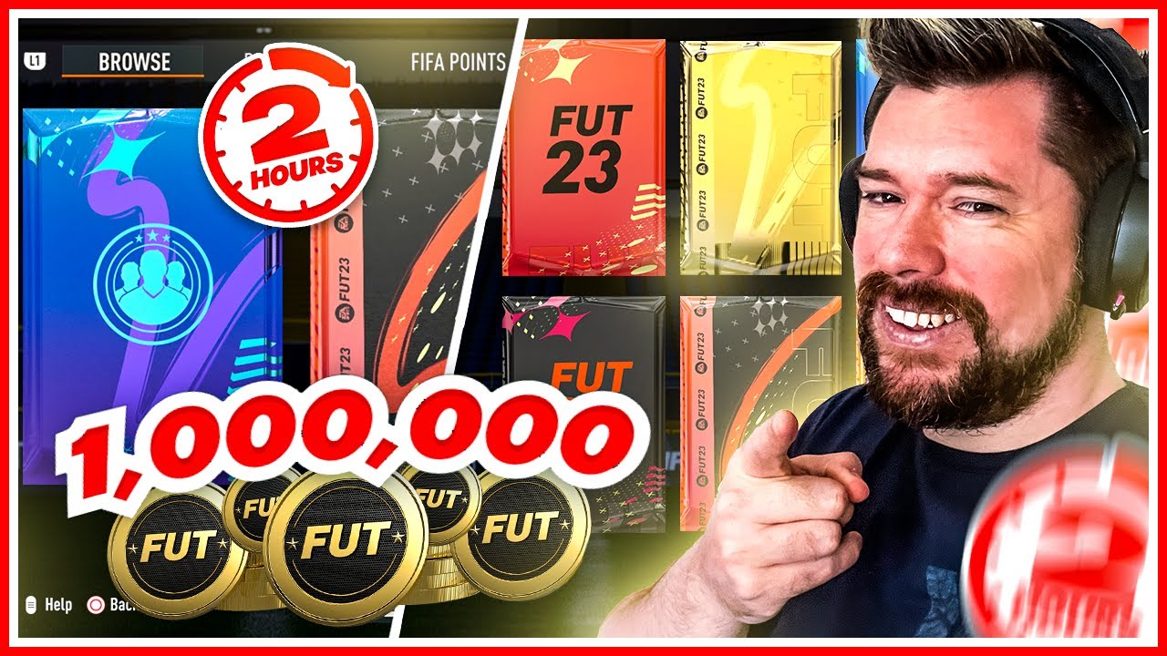 How to get 1 million coins of packs in 2 hours! - YouTube