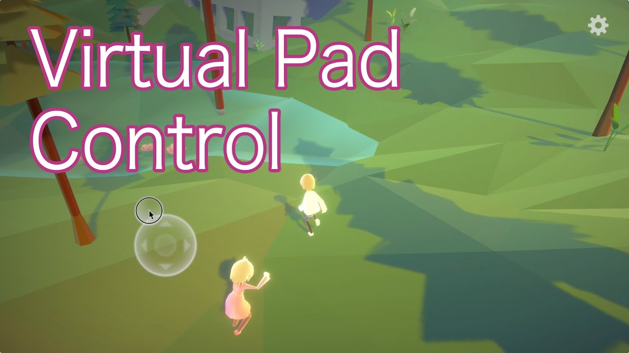 Virtual Pad and Settings UI 【Unity GameDev - 060】 - YouTube