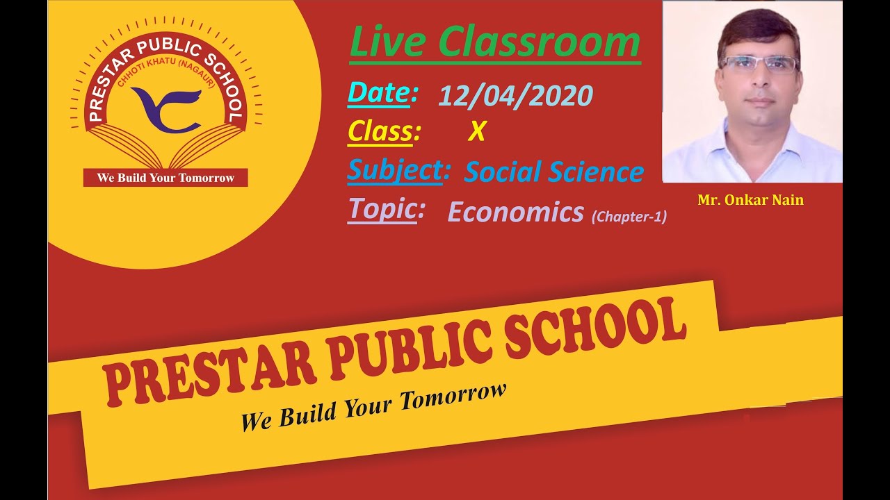 S. St. For Class IX Live class By Onkar Sir - YouTube