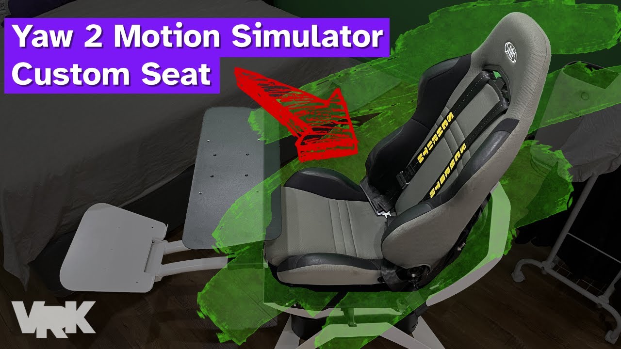 Yaw 2 Motion Simulator: Custom Seat Mount - YouTube