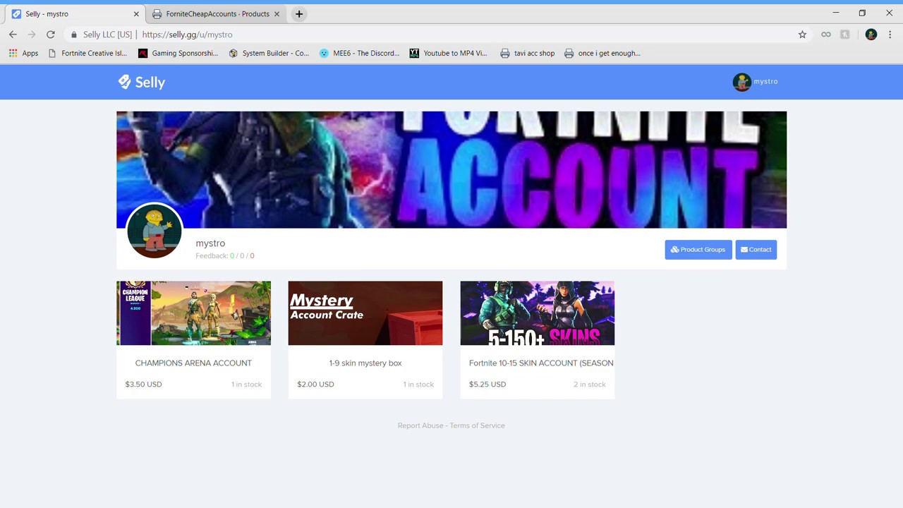 MOST LEGIT FORTNITE ACCOUNT SELLY (LINK IN DESC) - YouTube