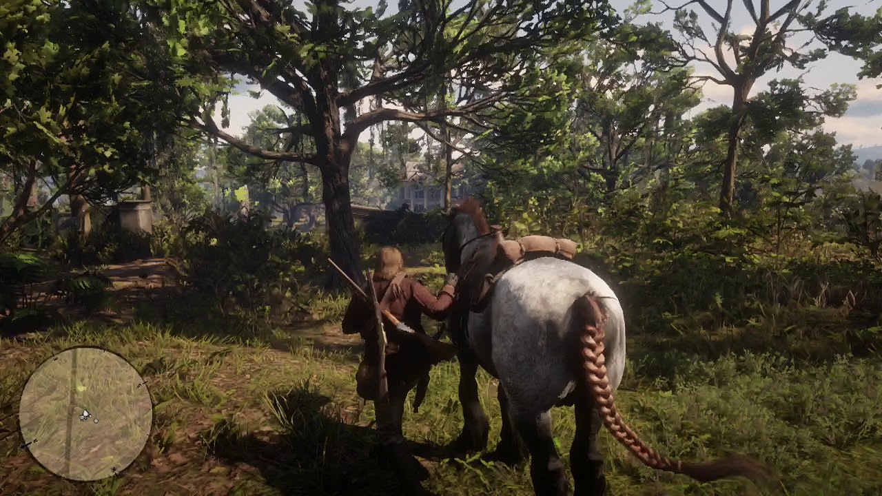 Red Dead Redemption 2 Follow the Wagon Lenny Mission - YouTube