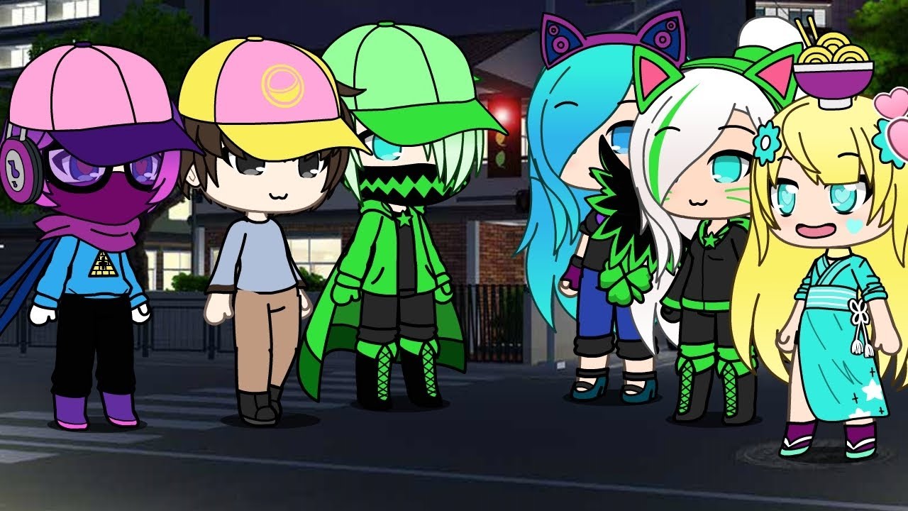 Moon moonseg Halo Moon 5 Piny Funkiu Gacha Life - YouTube