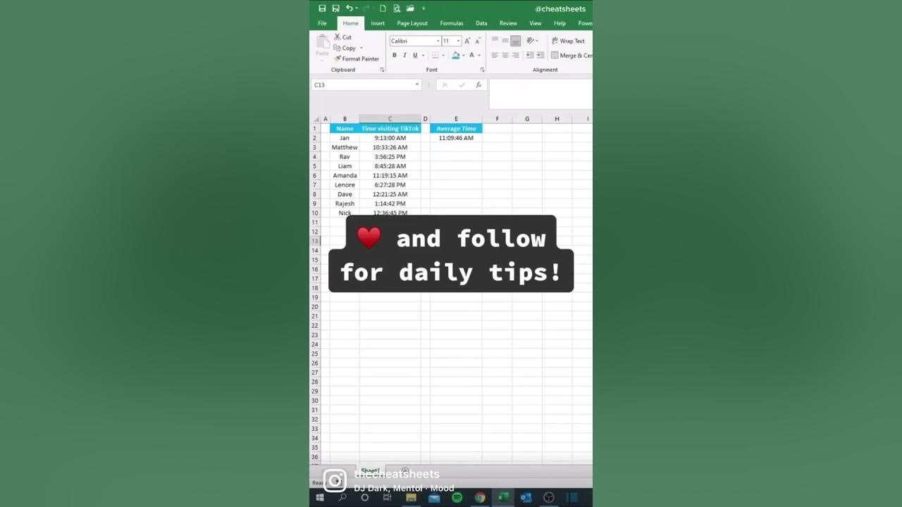 How to use AVERAGE Function in Excel - YouTube