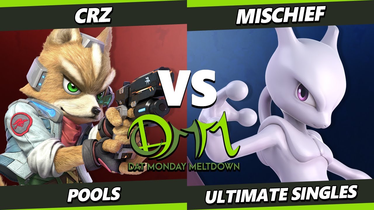DAT MM 319 - C.R.Z (Fox) Vs. Mischief (Mewtwo) Smash Ultimate - SSBU ...