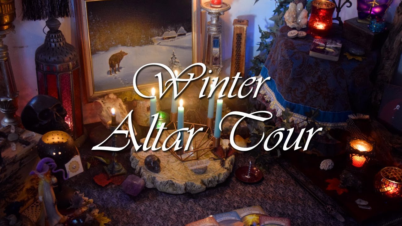 Magical Altar Tour || Where I Practice Magic - YouTube