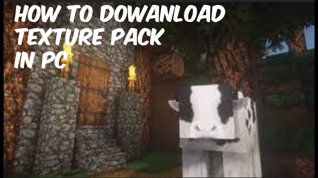 How To Downlaod MInecraft Texture Pack In PC/Laptop - YouTube