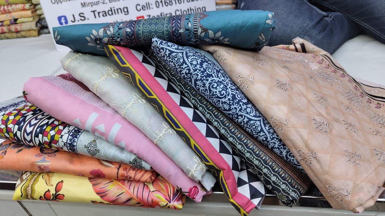 Cotton Mashal Three piece | Chikenkari Dress collection | Three piece ...