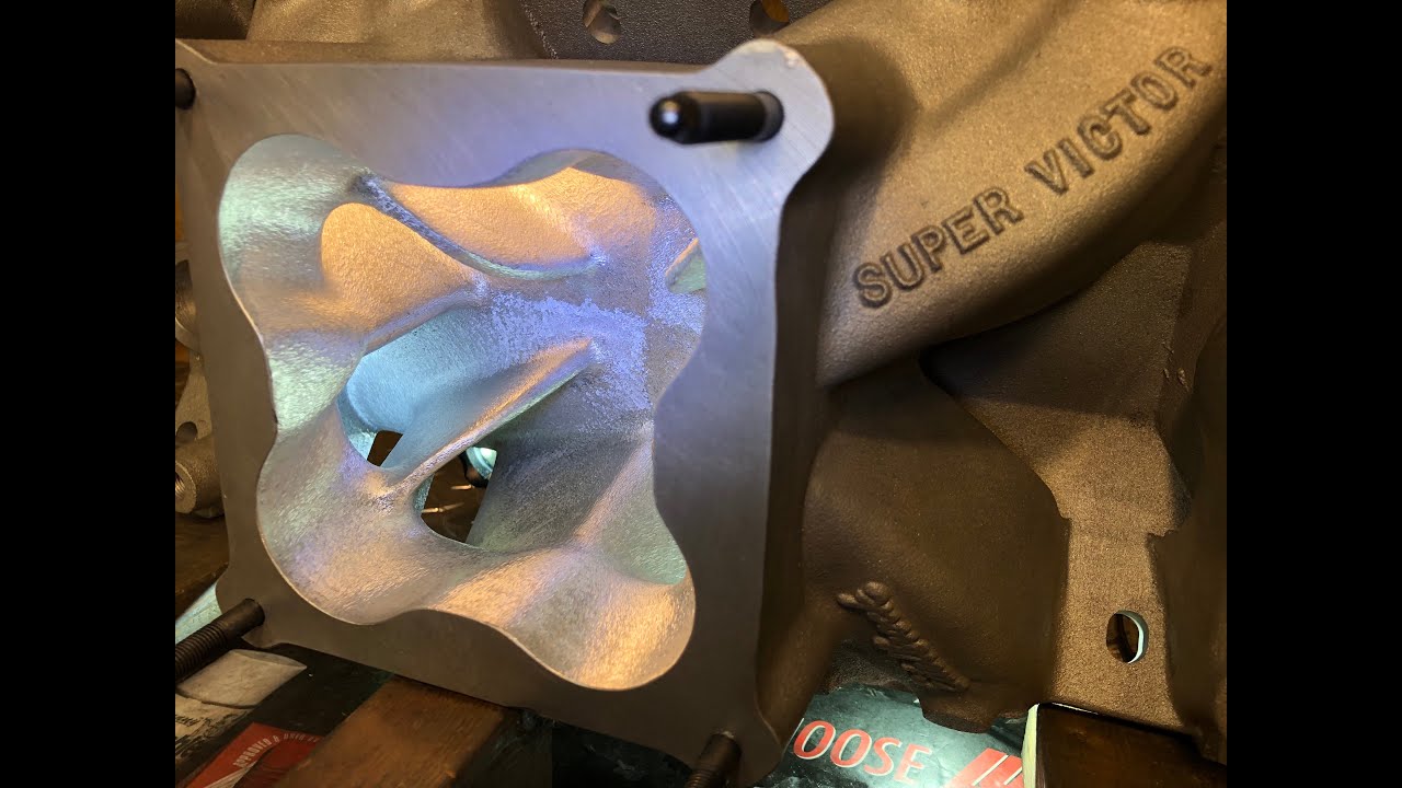 Edelbrock Super Victor 2971 Dominator Intake Manifold - YouTube