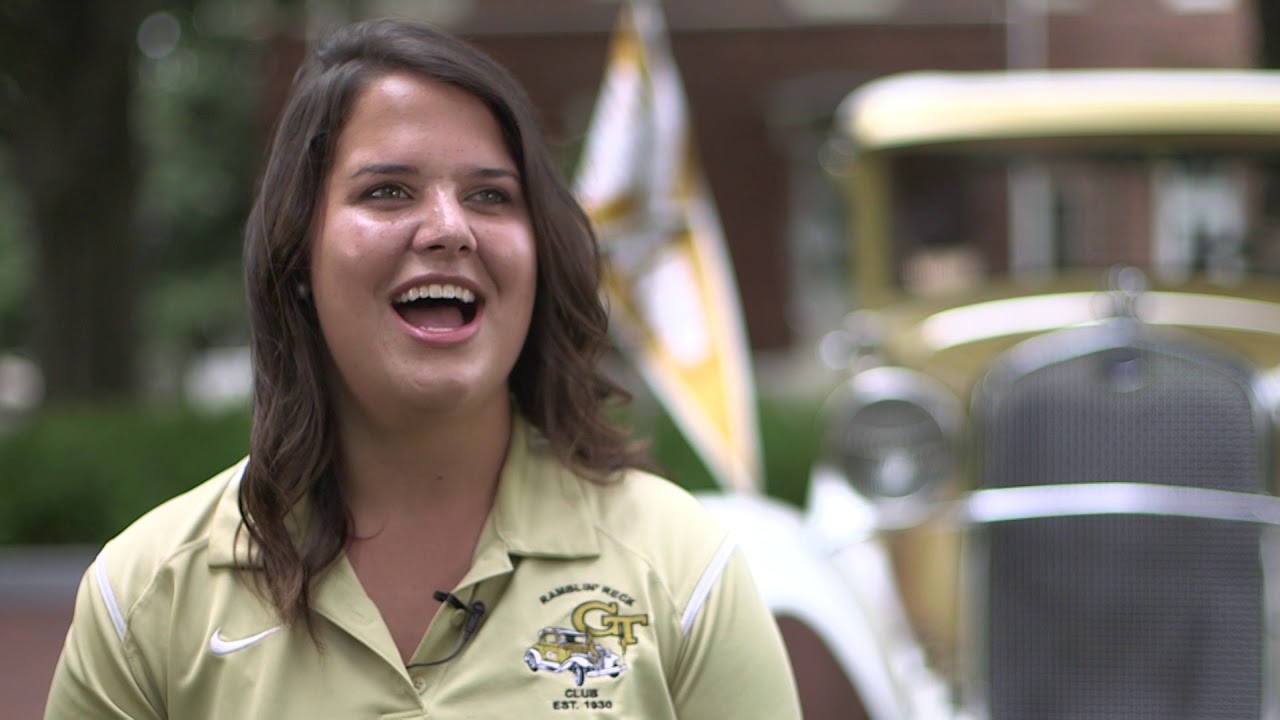 Georgia Tech's 2018 Wreck Driver: Hannah Todd - YouTube