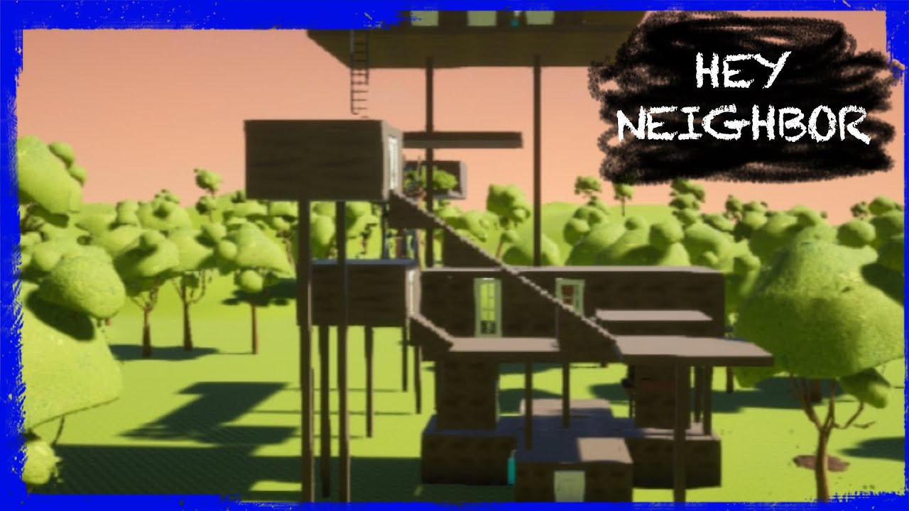 HELLO NEIGHBOR MOD: HEY NEIGHBOR [ALPHA 4] - BIGGER HOUSE - YouTube