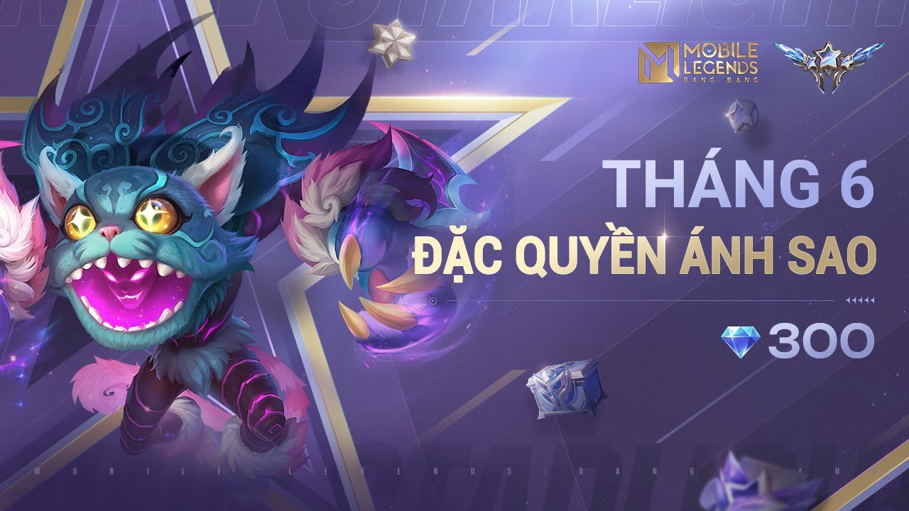 Đặc Quyền Ánh Sao Tháng 6 | Helcurt "Mèo Mộng Mị" | Mobile Legends ...