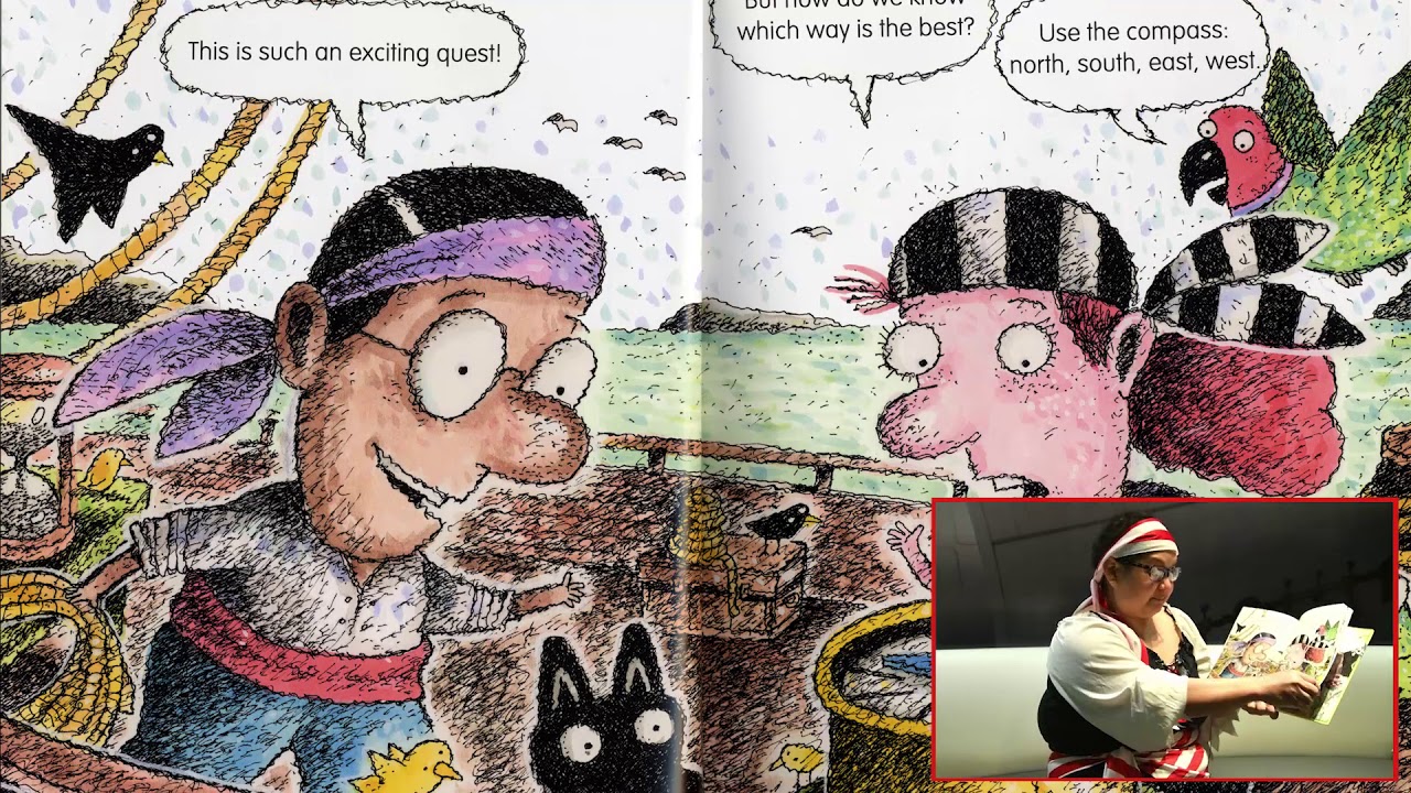 There Was an Old Pirate who Swallowed a Map - YouTube