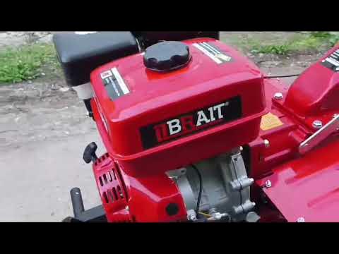 Мотоблок Brait BR-135GE PRO с пониженной передачей - YouTube