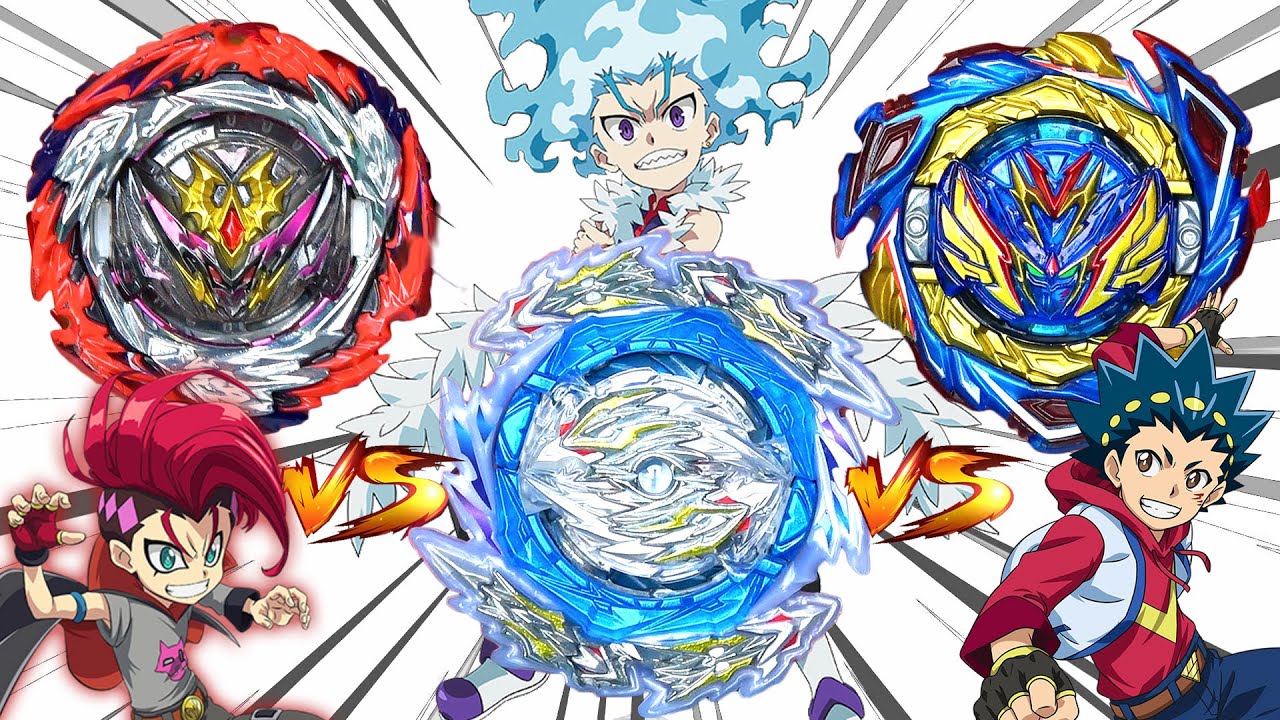 THE ULTIMATE TRIPLE DYNAMITE EVOLUTION BEY BATTLE | Beyblade Burst ...