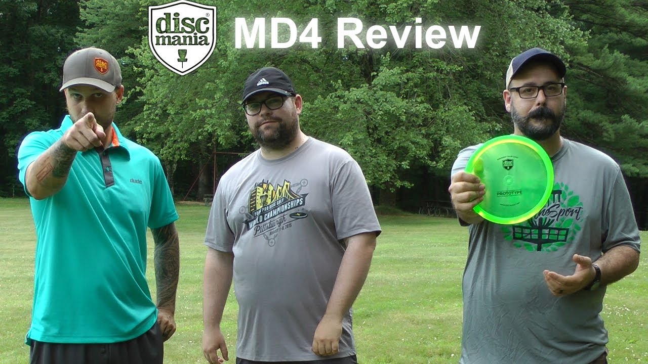 Discmania MD4 Disc Review - YouTube