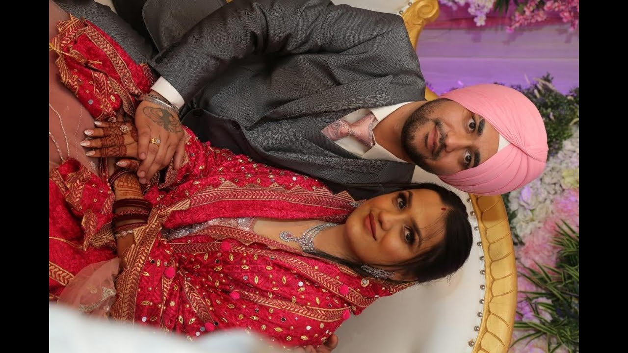 Live mandha of Gurinder Singh weds simranjeet kaur by glamour studio - YouTube