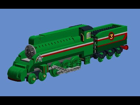 How To Build A Lego Streamlined Henry The Green Engine (4-6-0) 2/2🇬🇧 ...