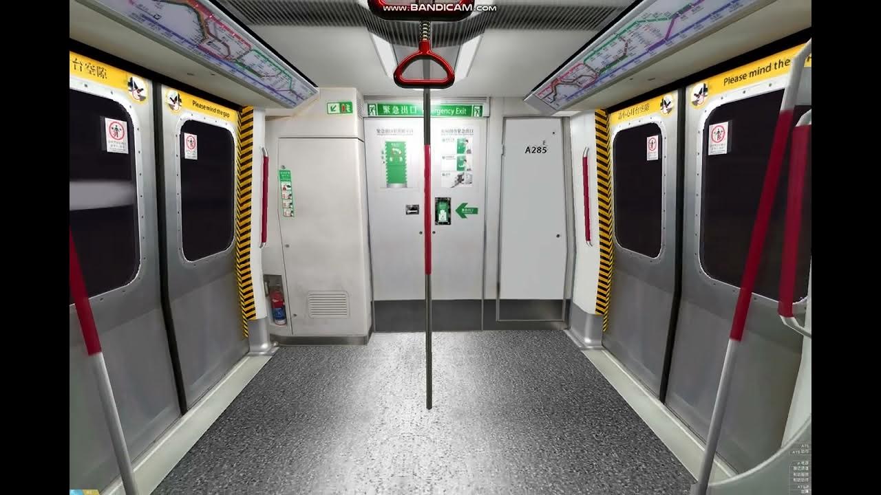 MTR TKL M-Train (A285/A280) 油塘→北角 異線車 行車片段 - YouTube