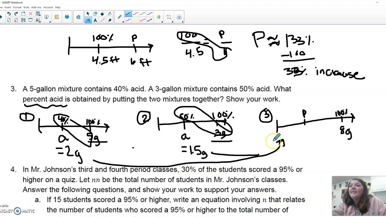 Math 7 Engage New York Module 4, End of Module Part A Review - YouTube