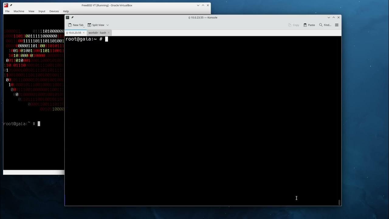 Setting up a ZFS mirror and NFS share on FreeBSD NAS - YouTube