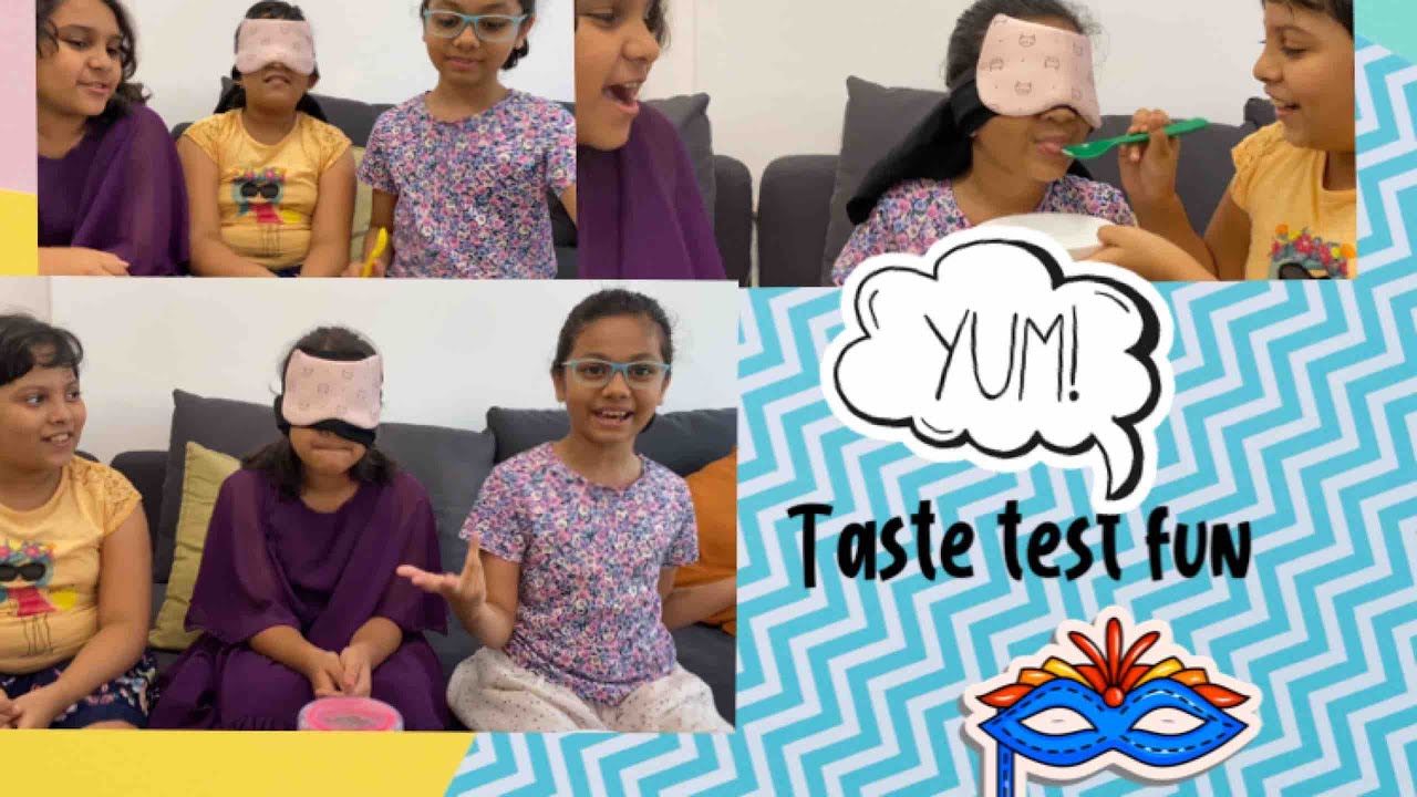 Taste test fun with my friends - YouTube