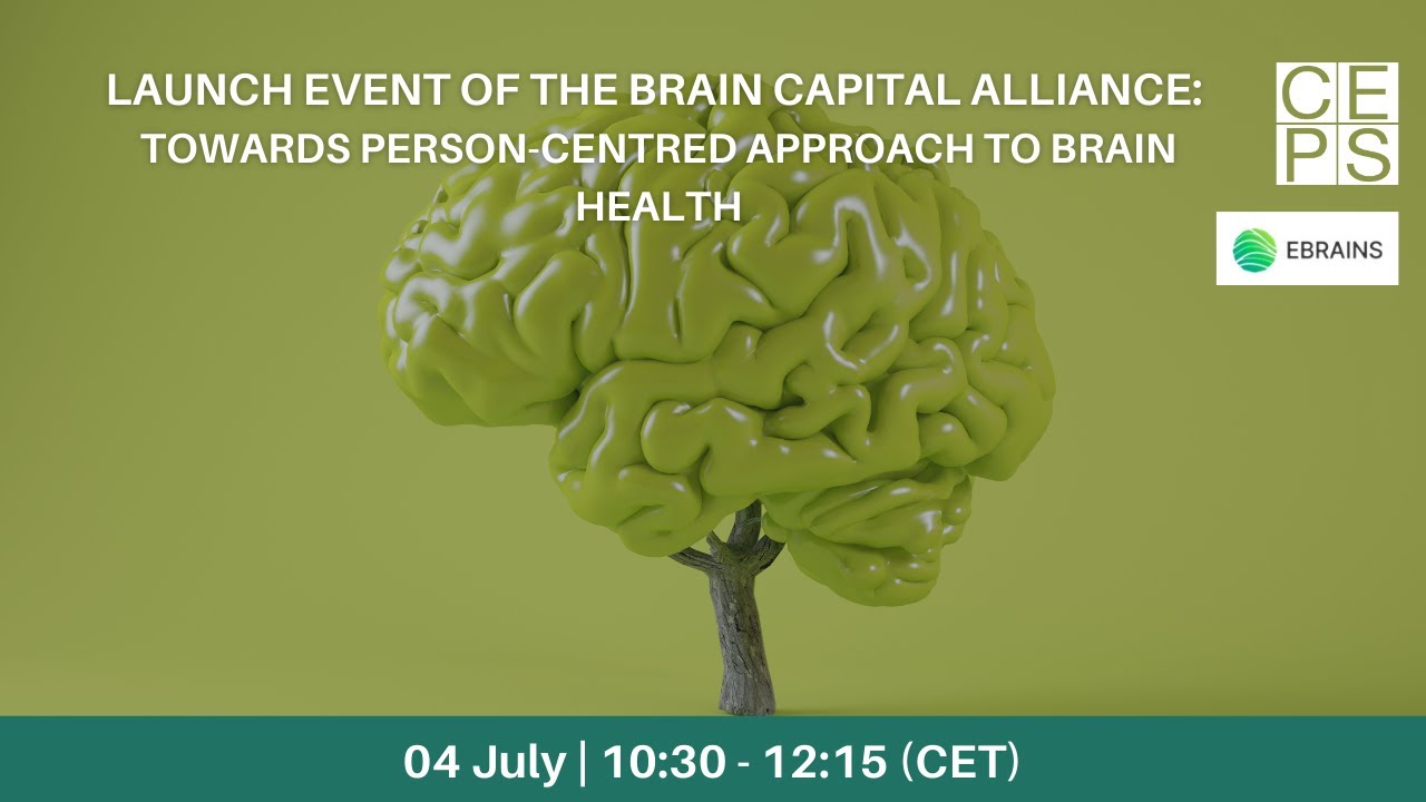 Launch event of the Brain Capital Alliance: Towards Person-Centred ...