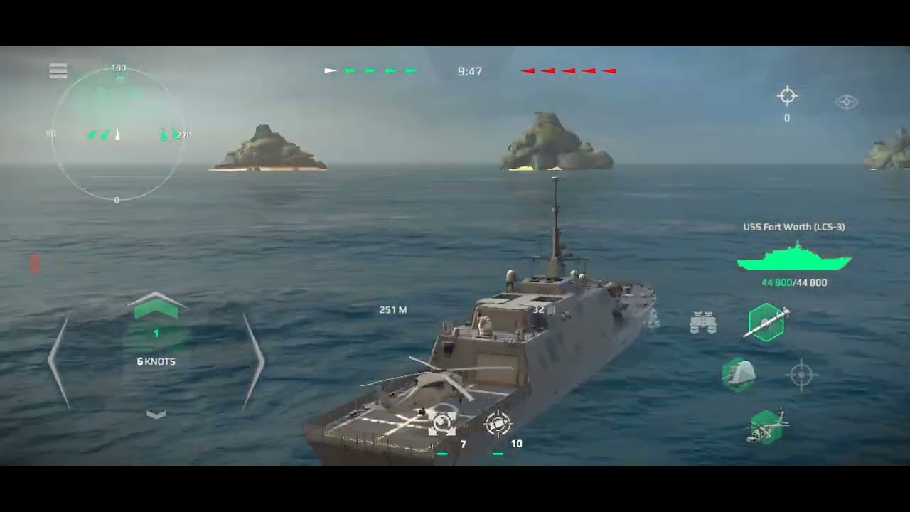 Playing new ship fight game - YouTube