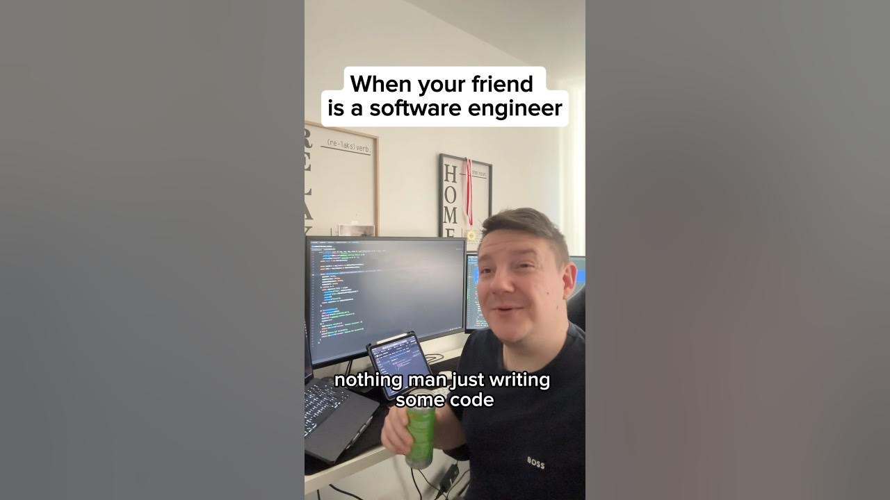 When your Friend is a Software Engineer #developer #programming #coder #coding #programmer - YouTube