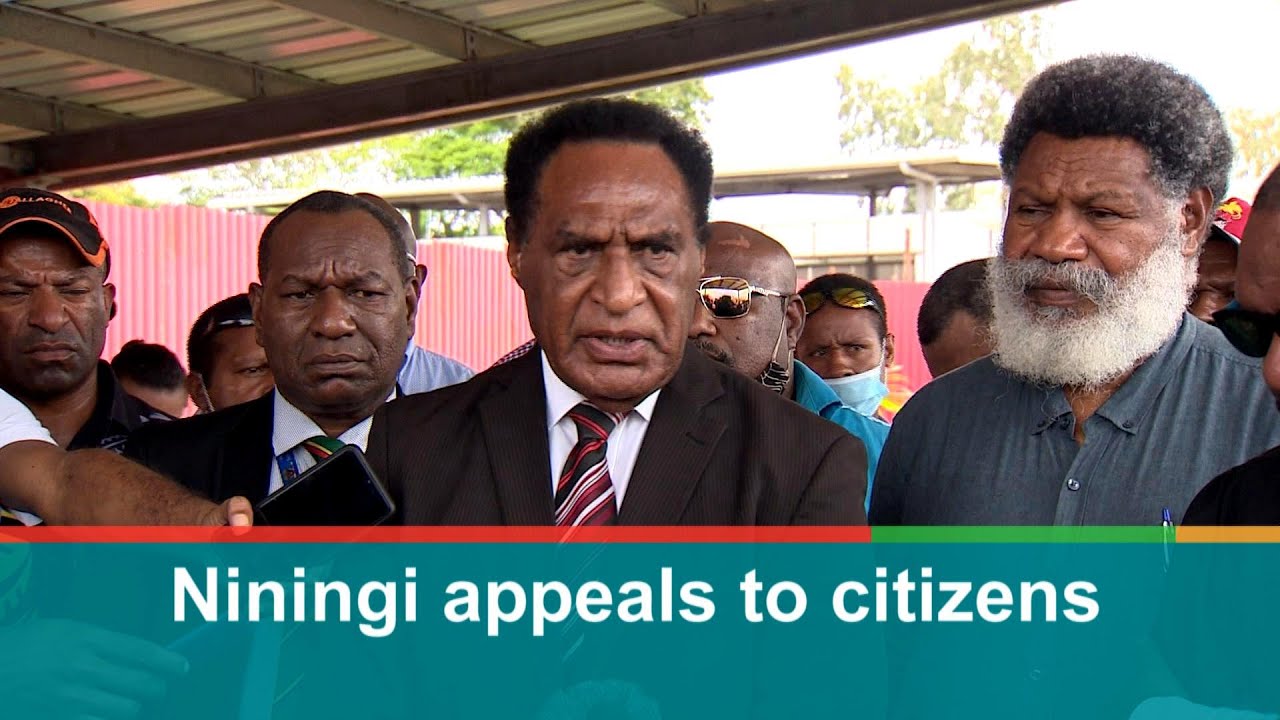 Niningi appeals to citizens - YouTube