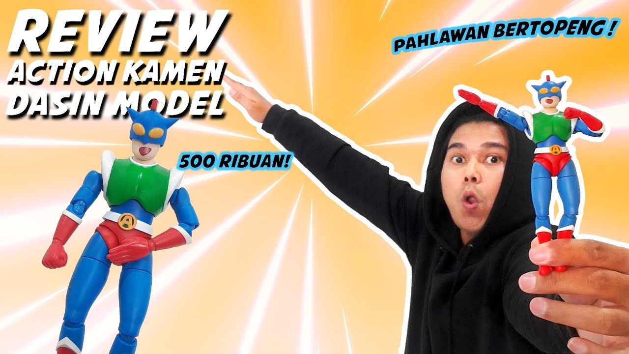 REVIEW ACTION KAMEN DASIN MODEL | PAHLAWAN BERTOPENG! - YouTube