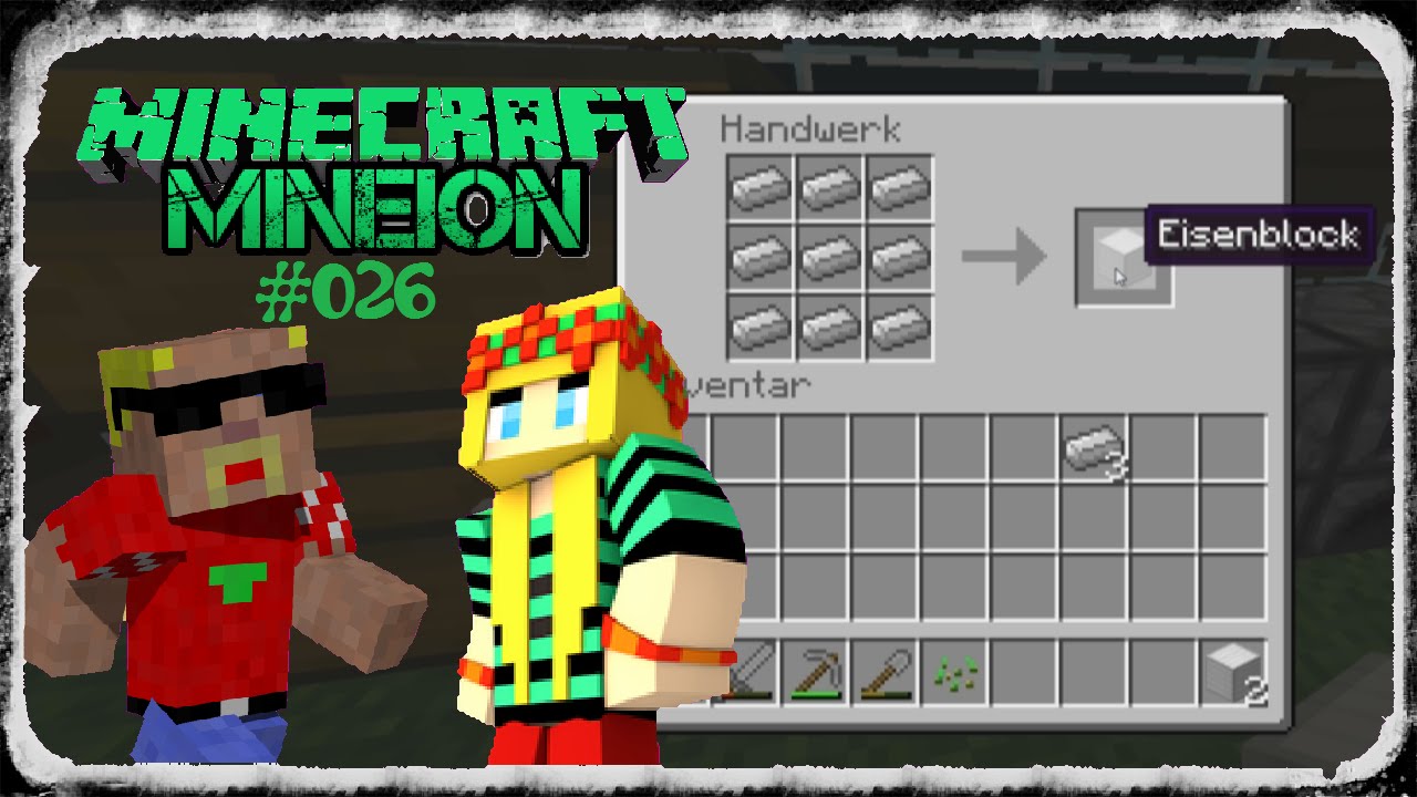 Minecraft Mineion | Crafting Fail | ChristinaLP | #026 - YouTube
