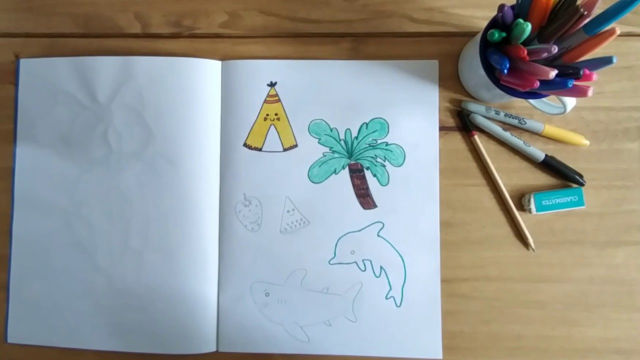 Staycation Drawing Tutorial - YouTube