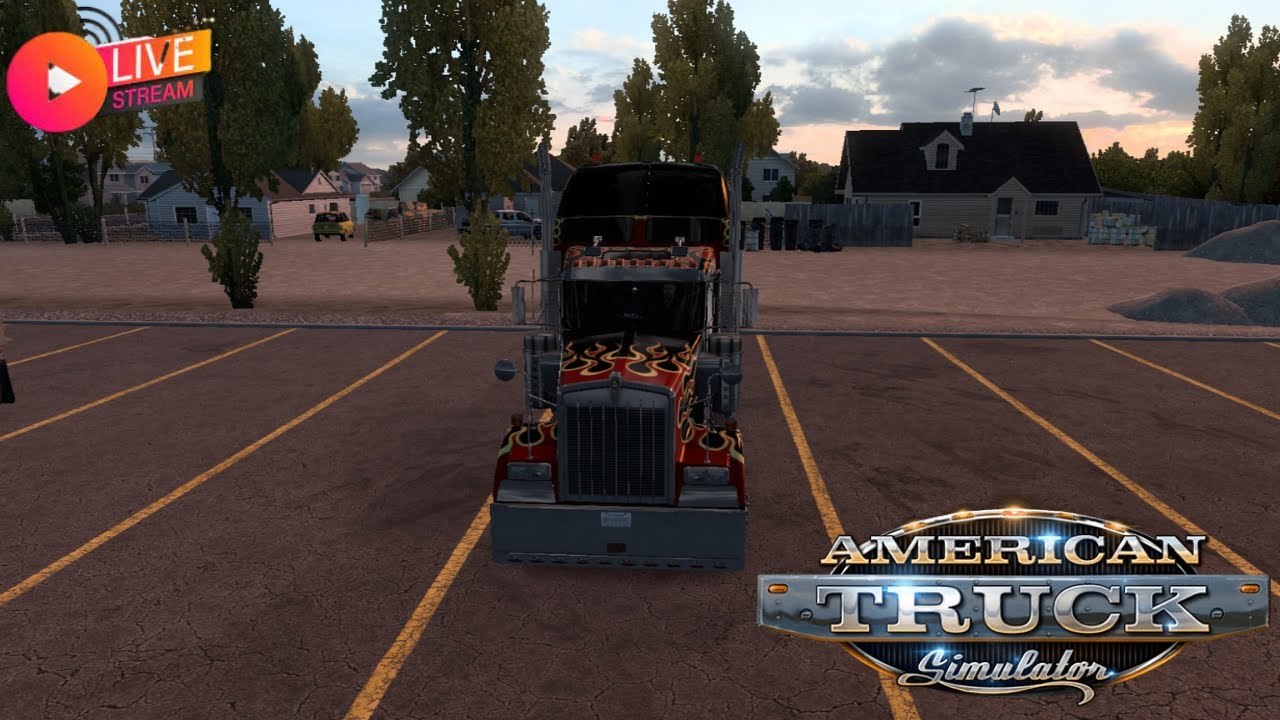 Live: ATS | American Truck Simulator - YouTube