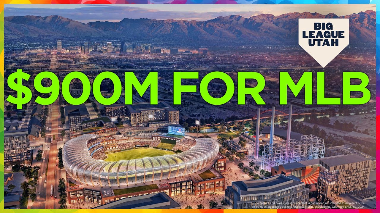 Utah approves $900M for MLB stadium, Salt Lake expansion - YouTube