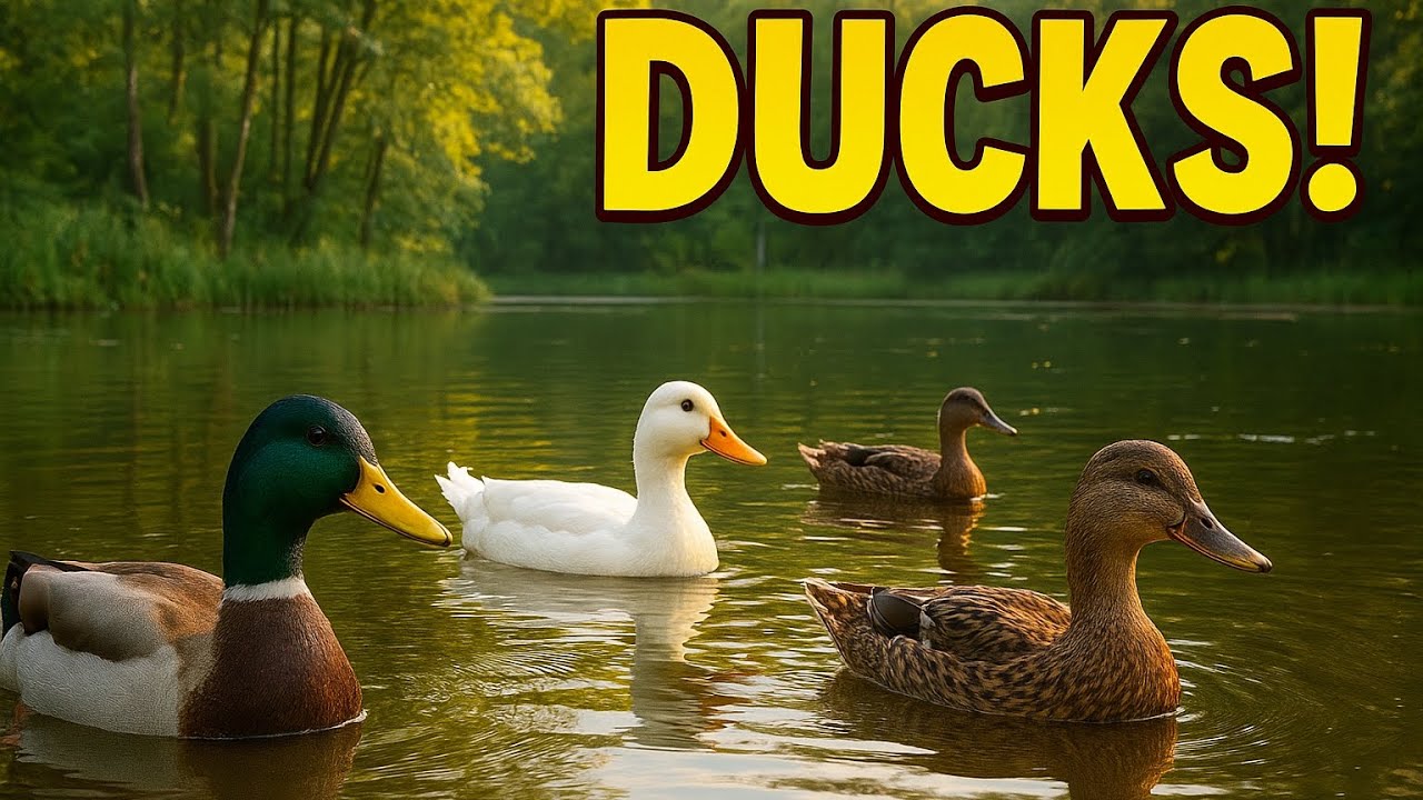 “Beautiful Ducks in Nature | Relaxing Duck Pond Moments 🦆🌳” - YouTube
