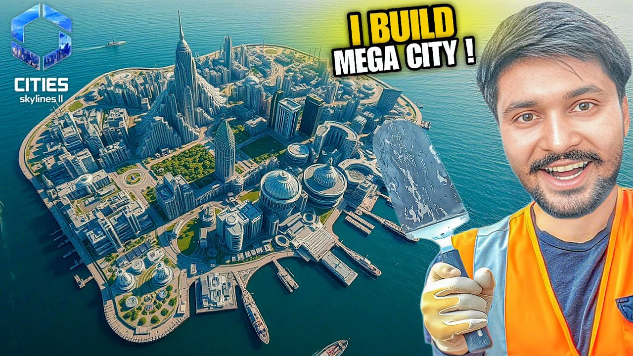 Skylines 2: The Mega City BUILDING EXPERIMENT - YouTube