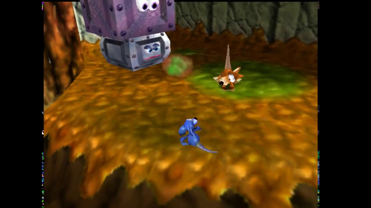 Caramba, what's this... There is a Blue Marvin in Conker's Bad Fur Day ...
