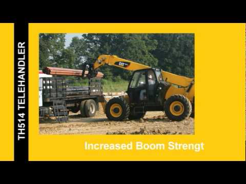 Cat® TH514 Telehandler | Features and Benefits - YouTube