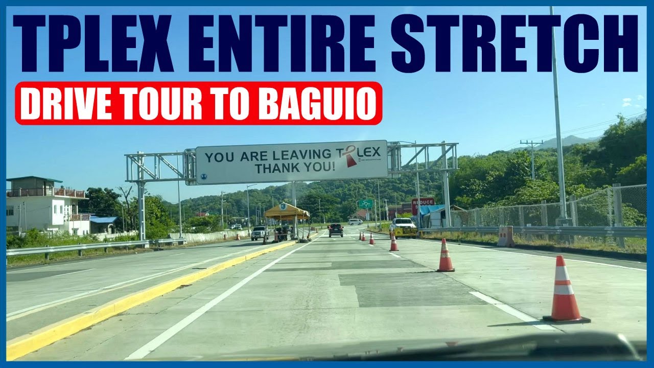 TPLEX ENTIRE STRETCH DRIVE TOUR (GOING TO BAGUIO CITY) - YouTube