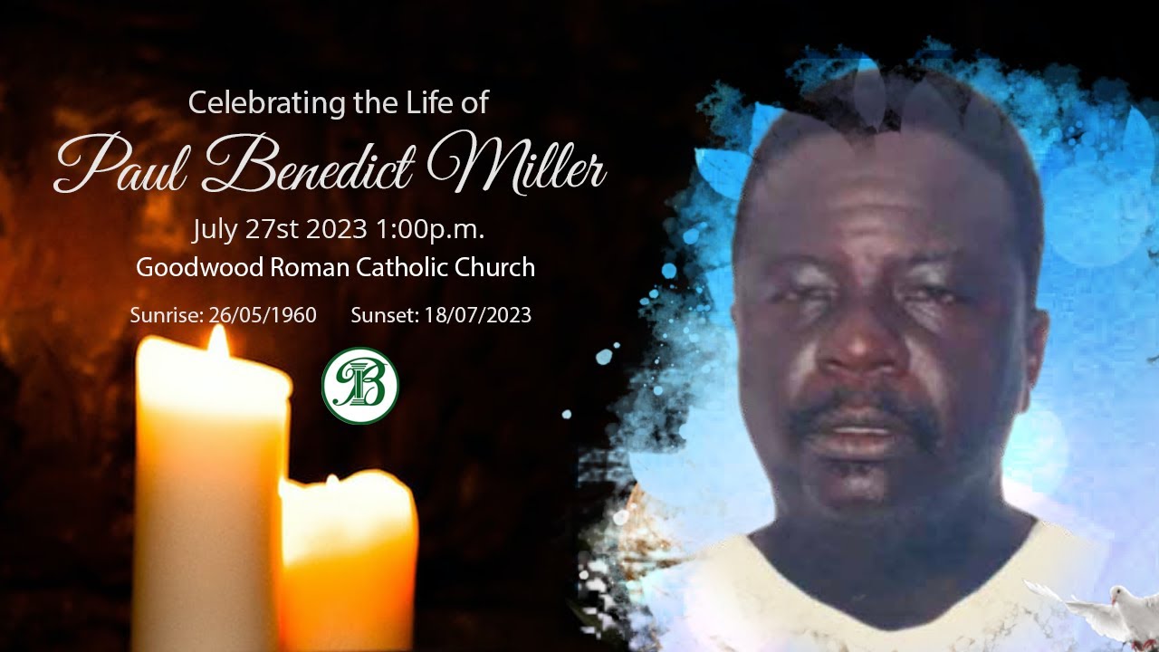 Celebrating the Life of Paul Benedict Miller - YouTube