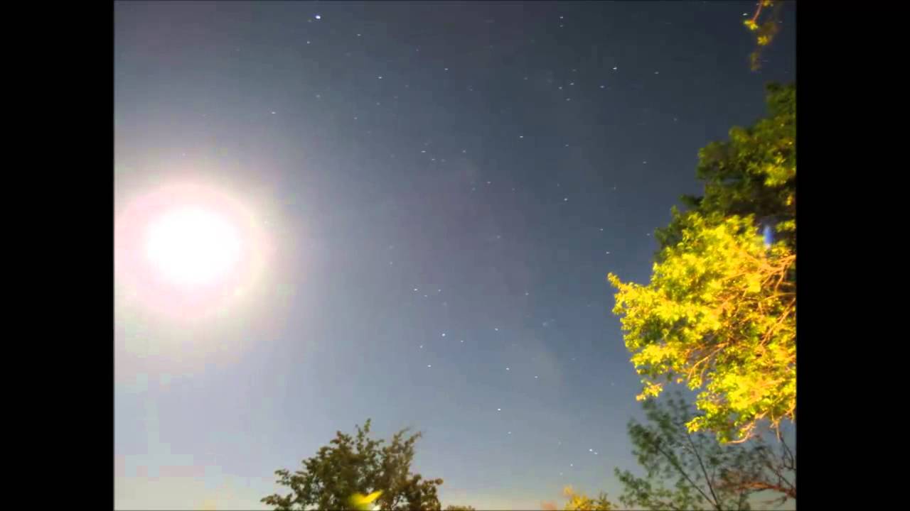 MOON and STARS in far MILKY WAY with CANON SX50HS - YouTube