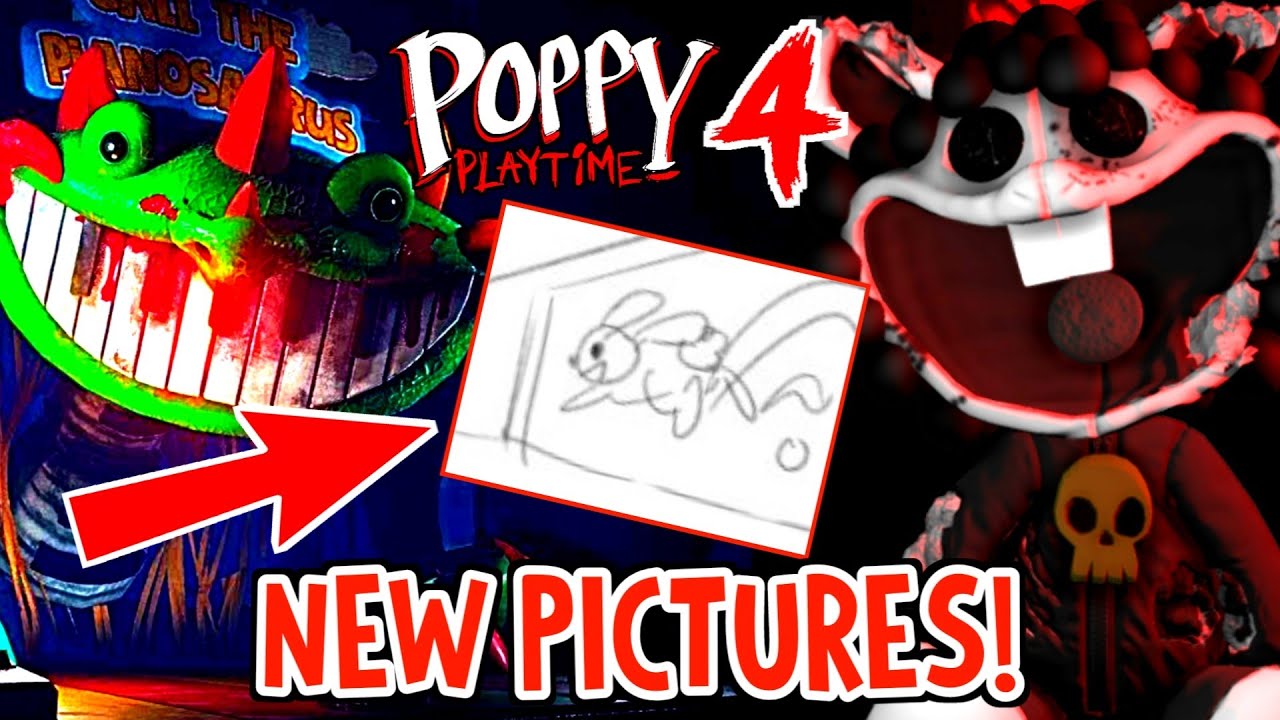 Poppy Playtime Chapter 4 - NEW OFFICIAL SECRET PICTURES 😃 OFFICIAL ...