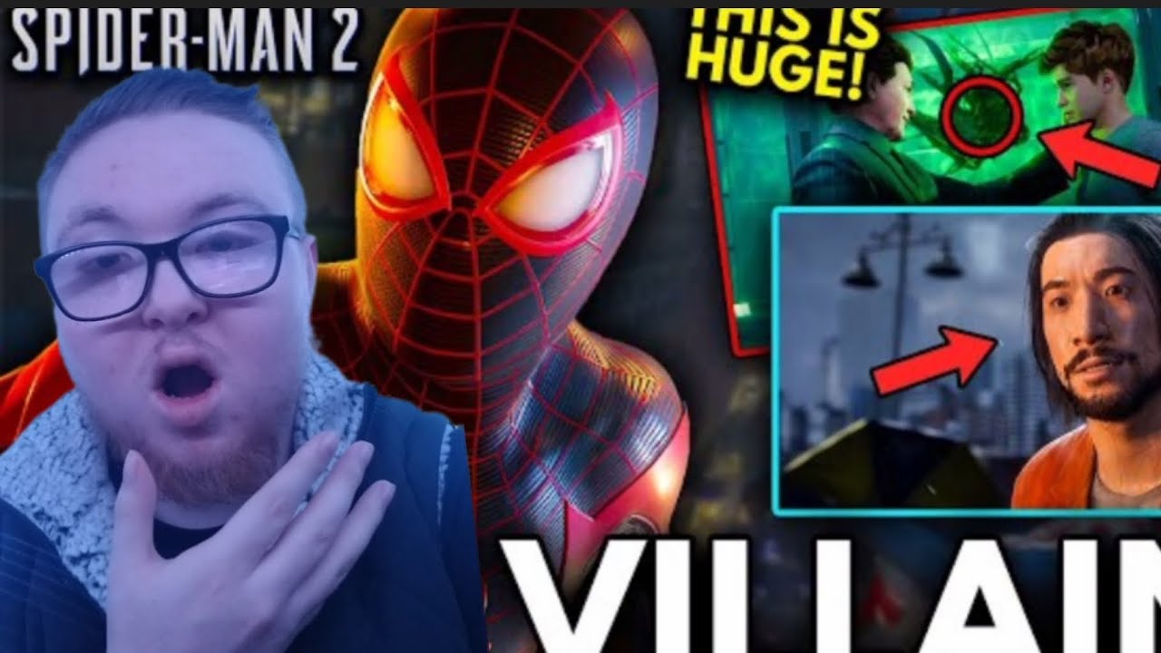 SYNDROME REACTS to "NEW Marvel's Spider-Man 2 Villain & Story Details ...