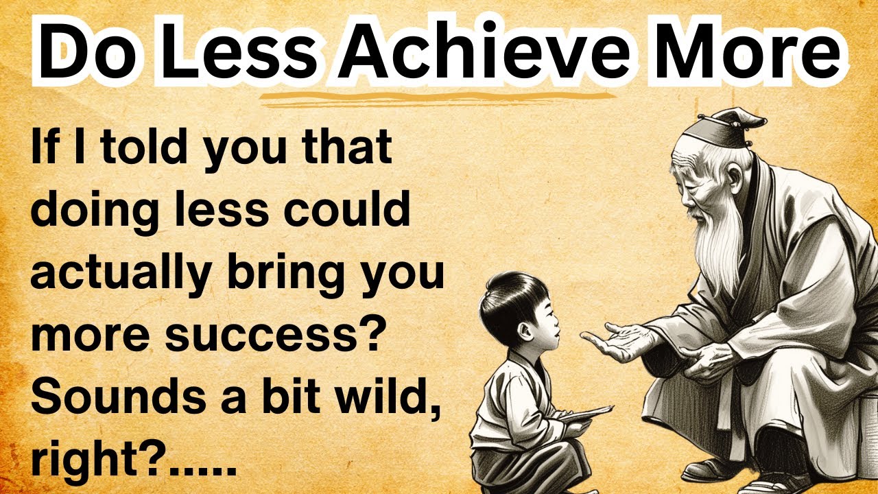 Do Less Achieve More | Learn English Through Story Level 3 | Graded ...