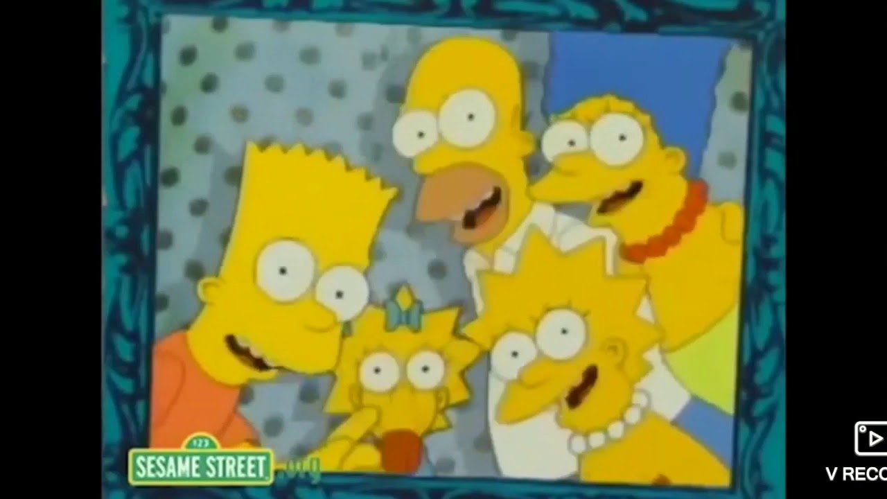 The Simpsons on Sesame Street???🤔🤔🤔 - YouTube