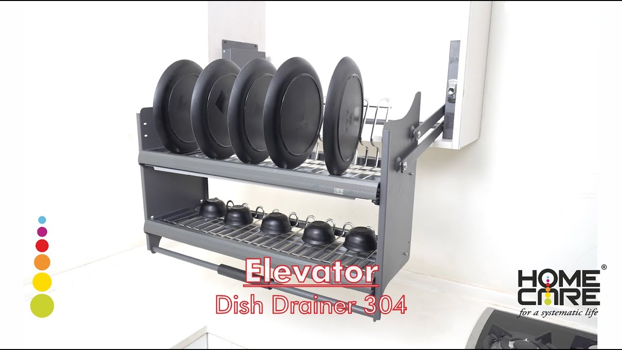 Elevator Dish Drainer 304 Installation, Home Care Lifestyle GTPT ...