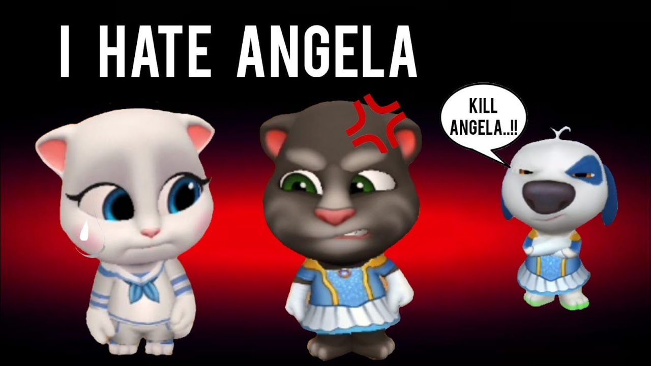 My Talking Tom Friends - I HATE ANGELA 😡 - YouTube