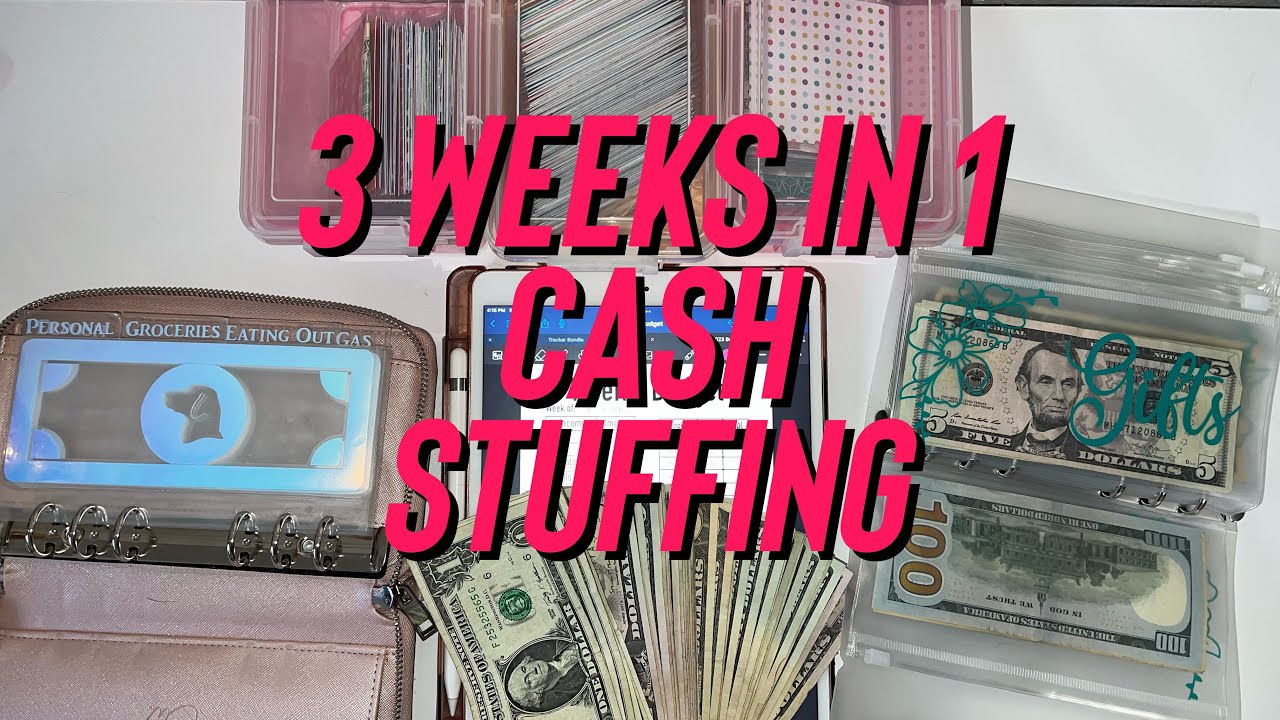 january cash stuffing #2 | stuffing challenge boxes - YouTube